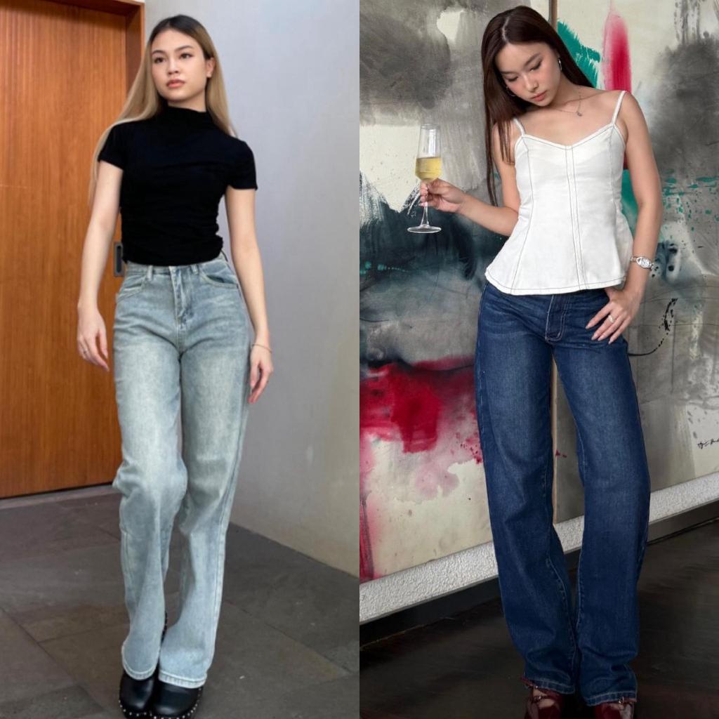 Jual Rory Straight Jeans - WEAR.THREEK | Shopee Indonesia