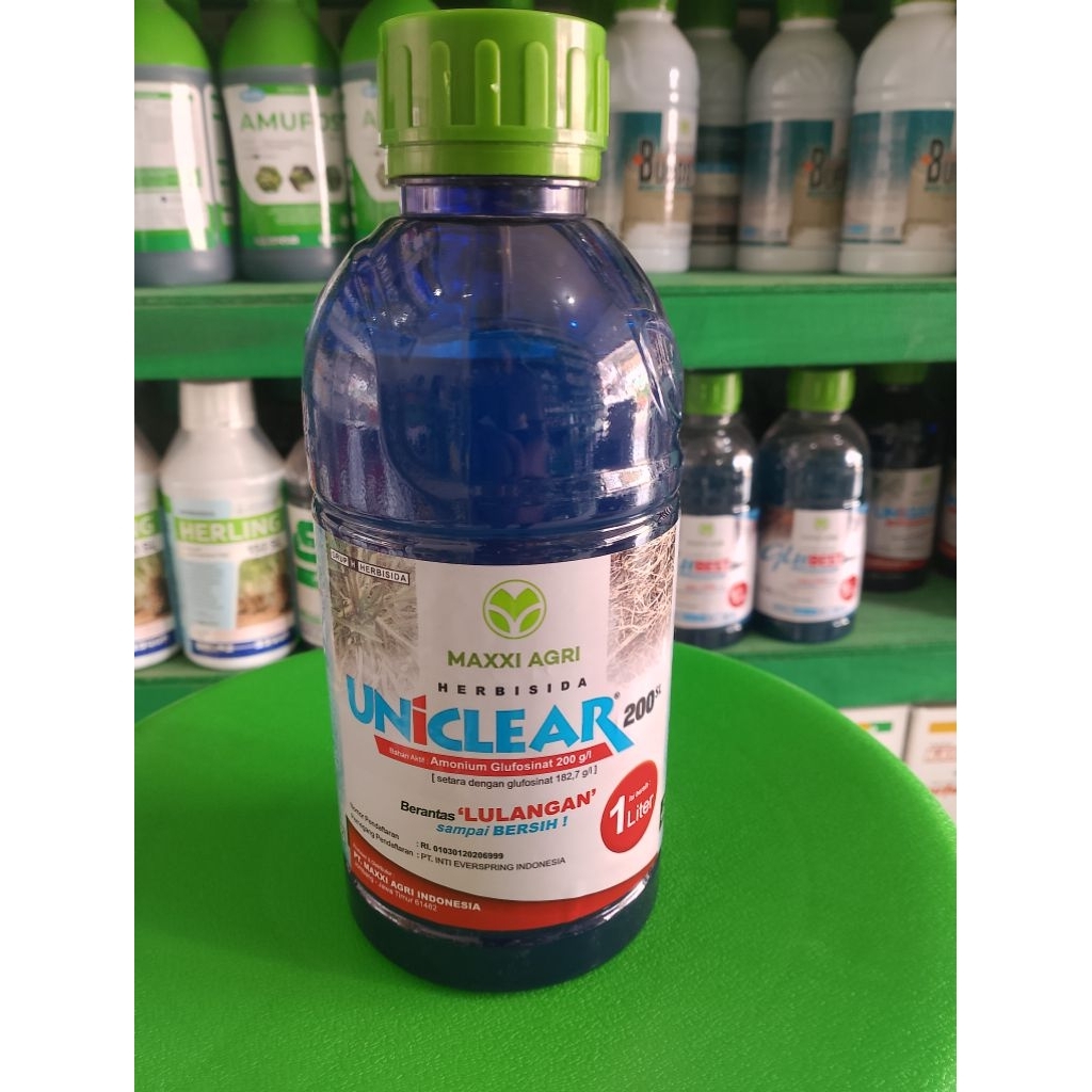 Jual Herbisida UNICLEAR 200SL 1liter Amonium Glufosinat (Ampuh Basmi ...