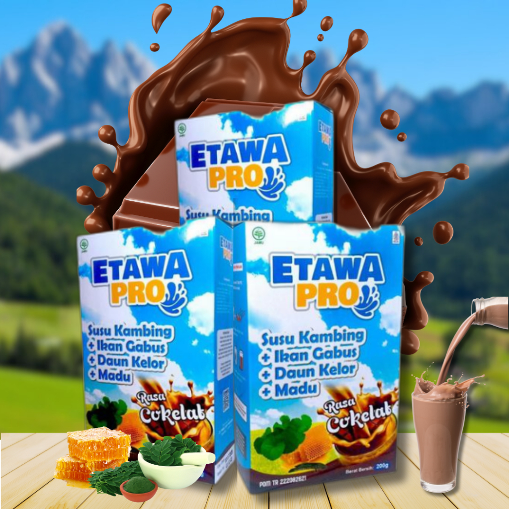 Jual ( PAKET 3 BOX ) Susu Kambing Etawa Bubuk Propolis Plus Ikan Gabus ...