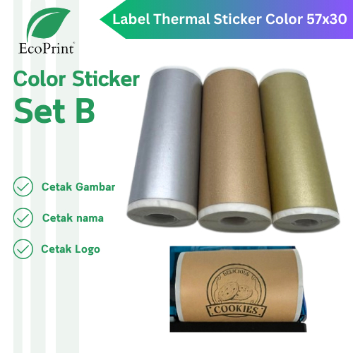 Jual ECOPRINT STIKER THERMAL STIKER PAPERANG PERIPAGE STICKER COLOUR ...