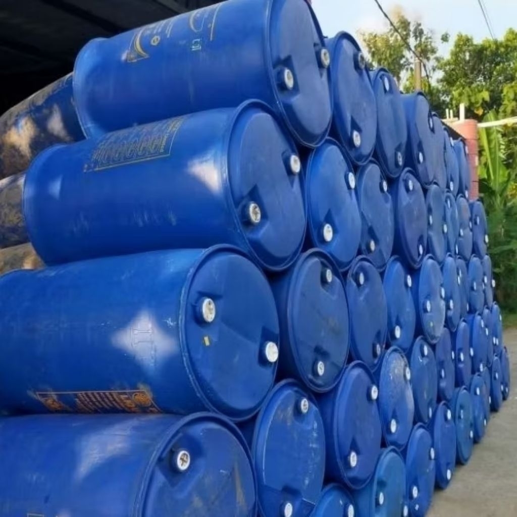 Jual drum plastik 200liter. tong 200liter tutup kecil.untuk drum apung ...