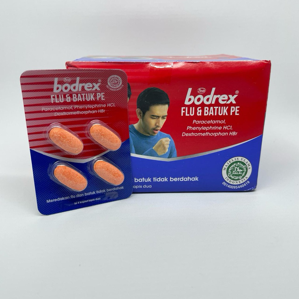 Jual bodrex flu dan batuk tidak berdahak PE BOX isi 25 strip | Shopee ...