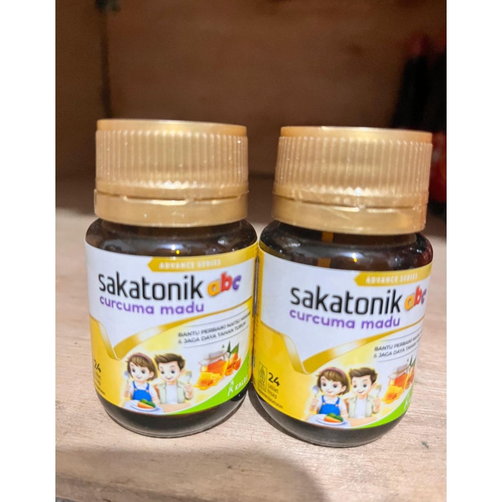 Jual Sakatonik ABC Curcuma Madu isi 24 tablet hisap | Shopee Indonesia