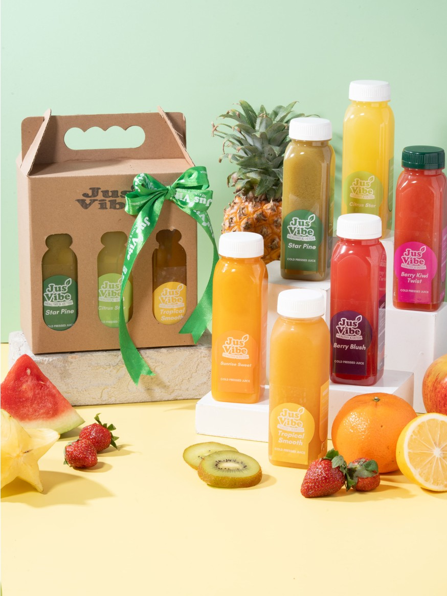 Jual Paket Hampers Daily Fruits Cold Pressed Juice 250 Ml | Shopee ...