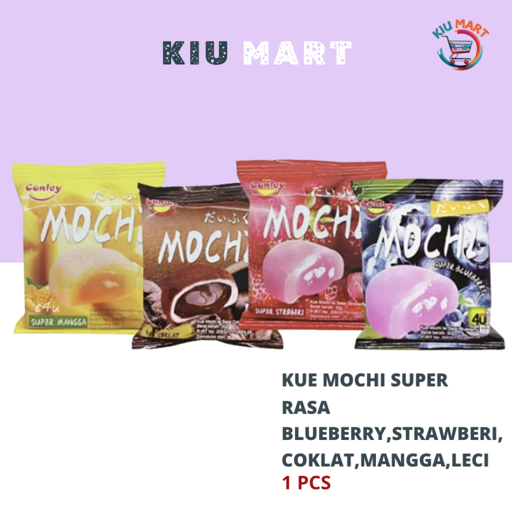 Jual Conley Mochi 1 box isi 12 pcs lembut kenyal dan enak all varian ...