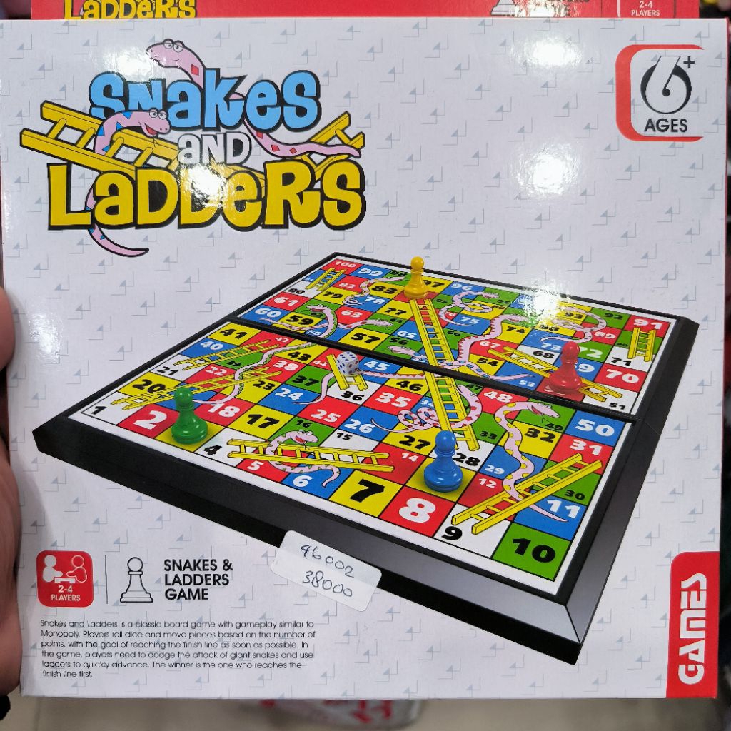 Jual mainan anak ular tangga / mainan keluarga / family game | Shopee ...