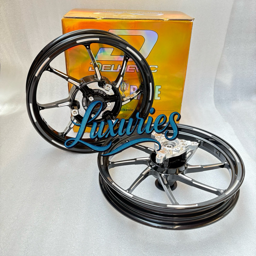 Jual VELG RACING DND DELKEVIC M8 NMAX ALL NEW AEROX 155 UK 185/215-14 ...