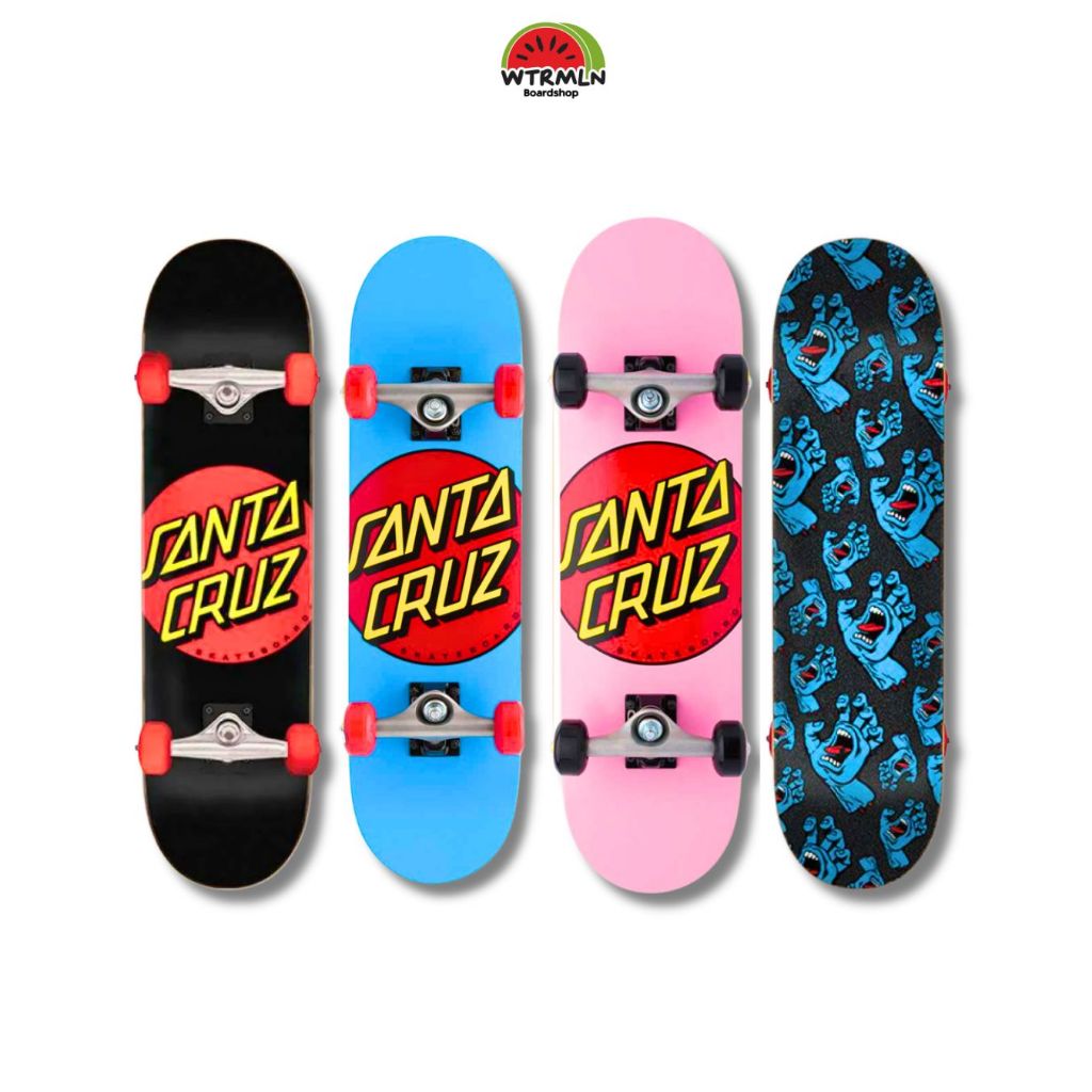 Jual Skateboard For Kids Santa Cruz Micro Classic Dot Super Complete ...