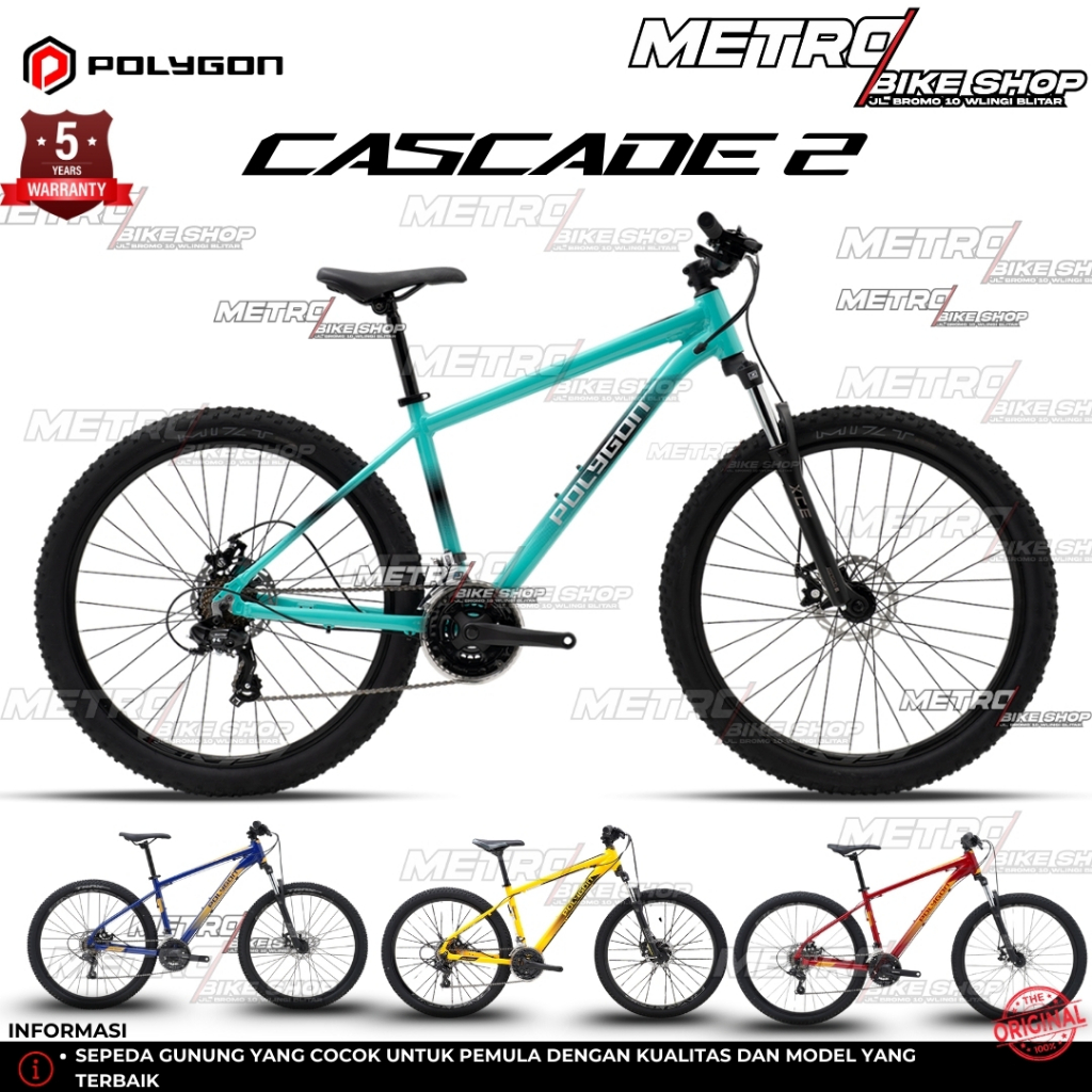 Jual Polygon Cascade 2 Sepeda gunung / MTB Polygon Cascade 2 sepeda MTB ...