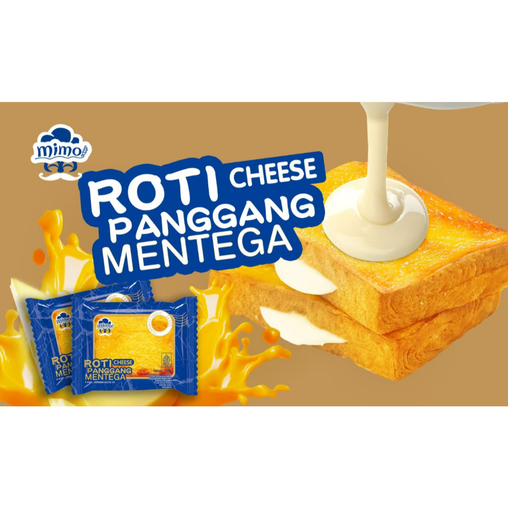 Jual ROTI MAIJI MIMO HARGA SATUAN / ROTI CHEESE PANGGANG MENTEGA / ROTI ...