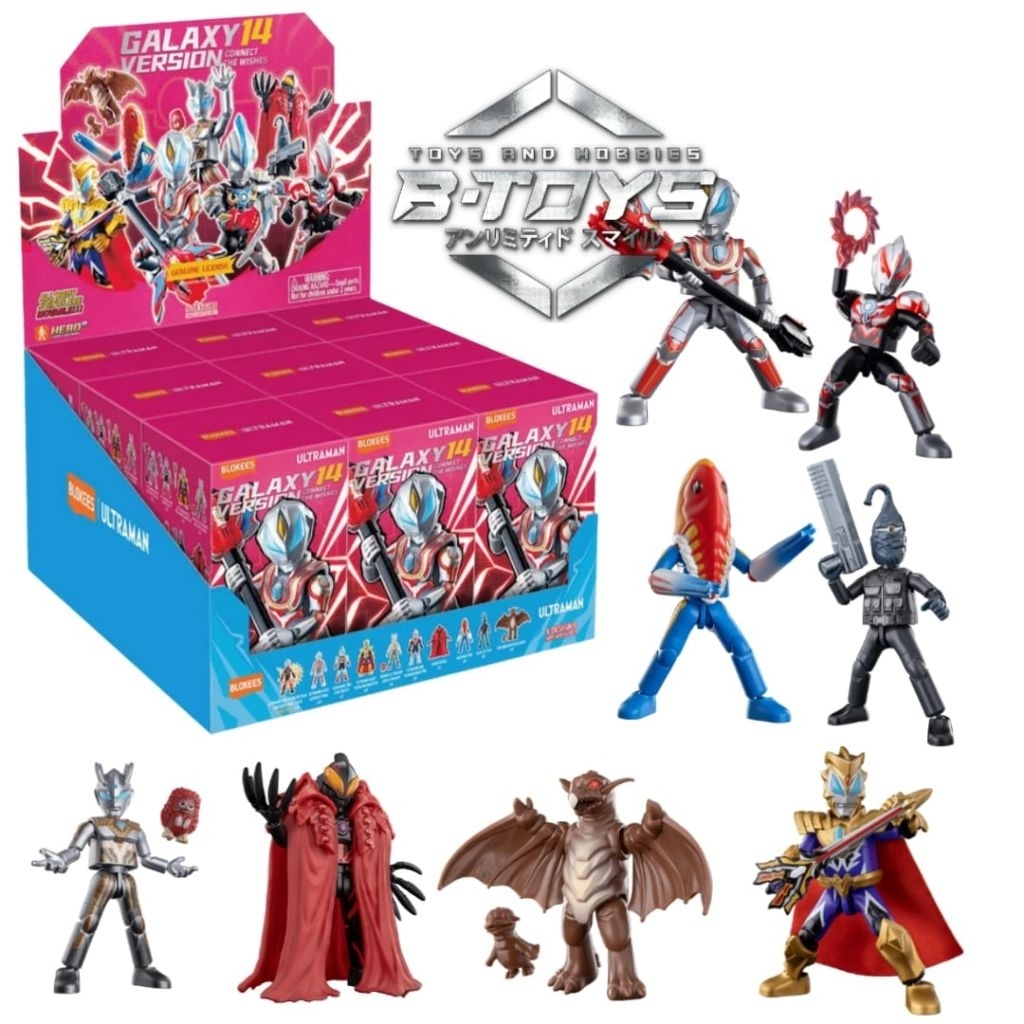 Jual Blokees Ultraman Galaxy Version GV14-Connect The Wishes Blokees ...