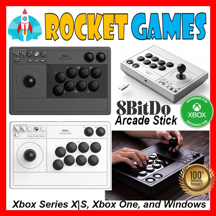 Jual 8Bitdo Wireless Arcade Stick for Xbox Series X|S, Xbox One and ...