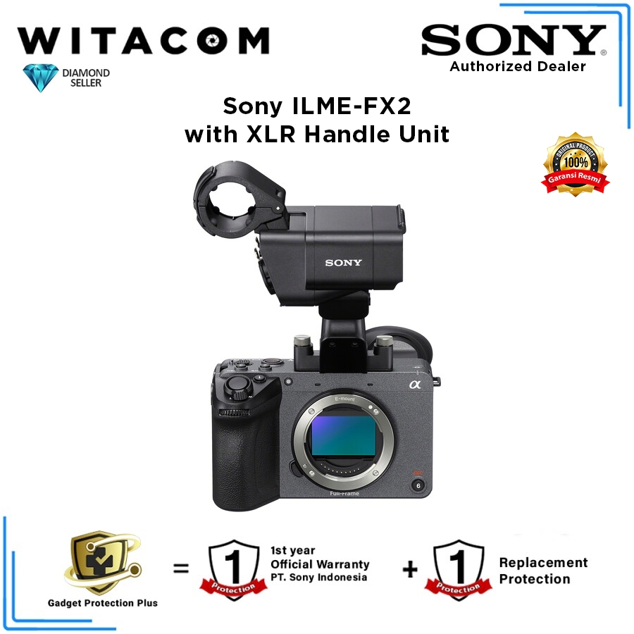 Jual Sony ILME-FX2 / FX2 / FX-2 / FX 2 With XLR Handle Unit - Garansi ...