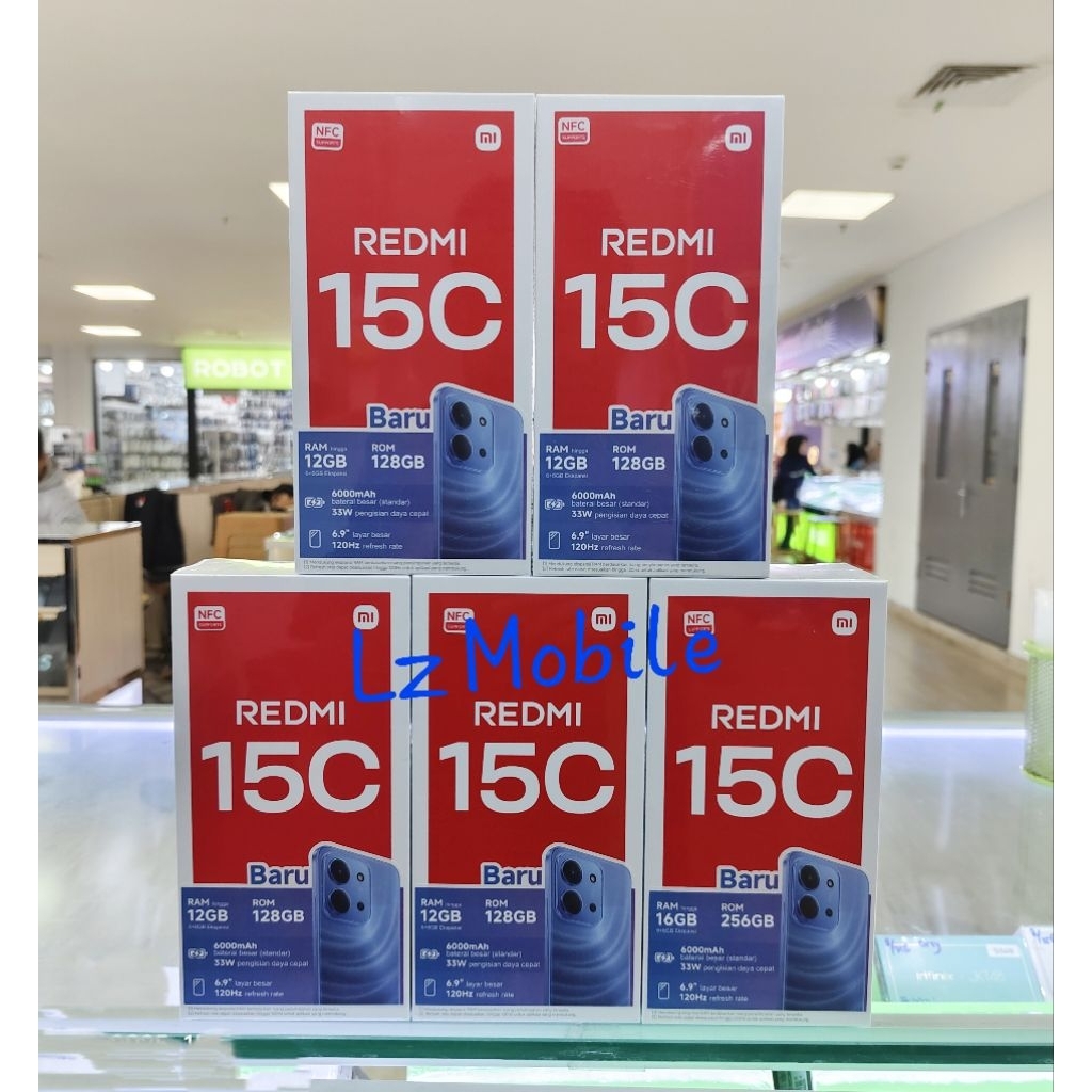 Jual Xiaomi Redmi 15C 8/256 6/128 New garansi resmi | Shopee Indonesia