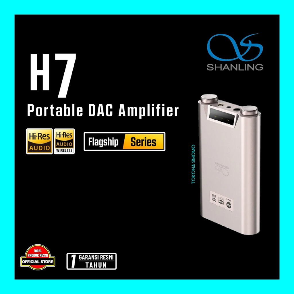 Jual Shanling H7 Flagship AK4499EX DAC Portable DAC Amplifier with ...