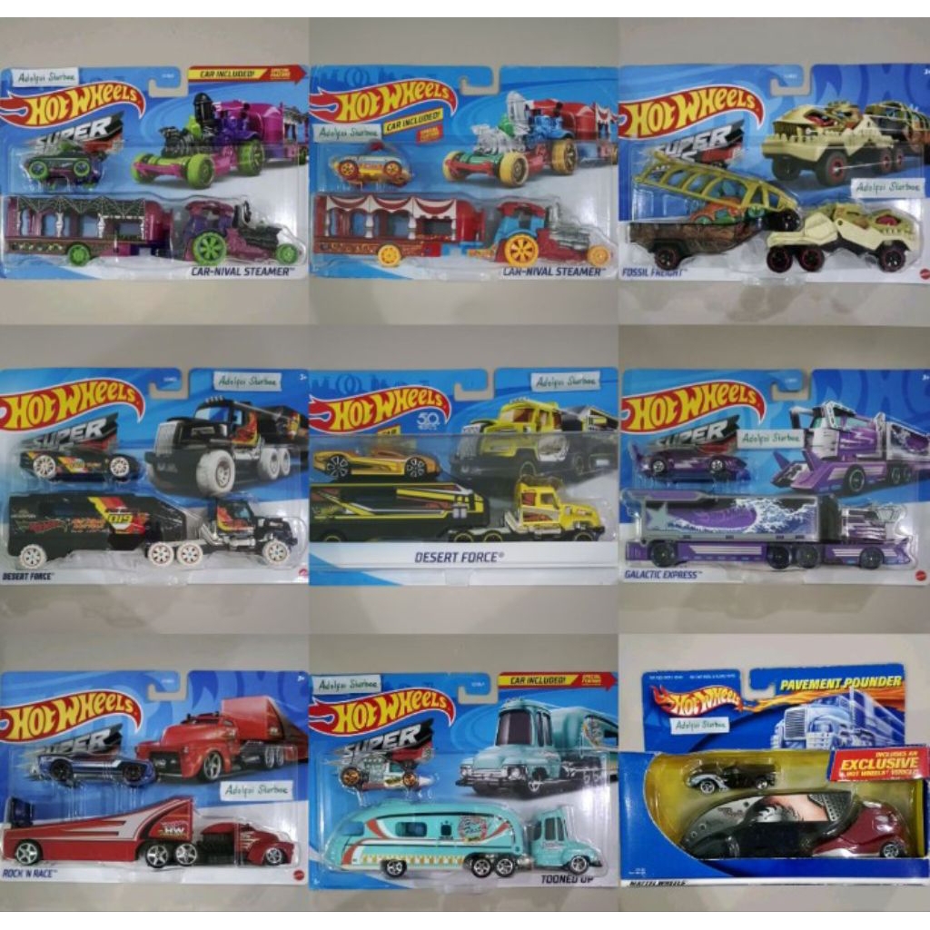 Jual hotwheels hot wheels super rigs galactic express raijin mad manga ...