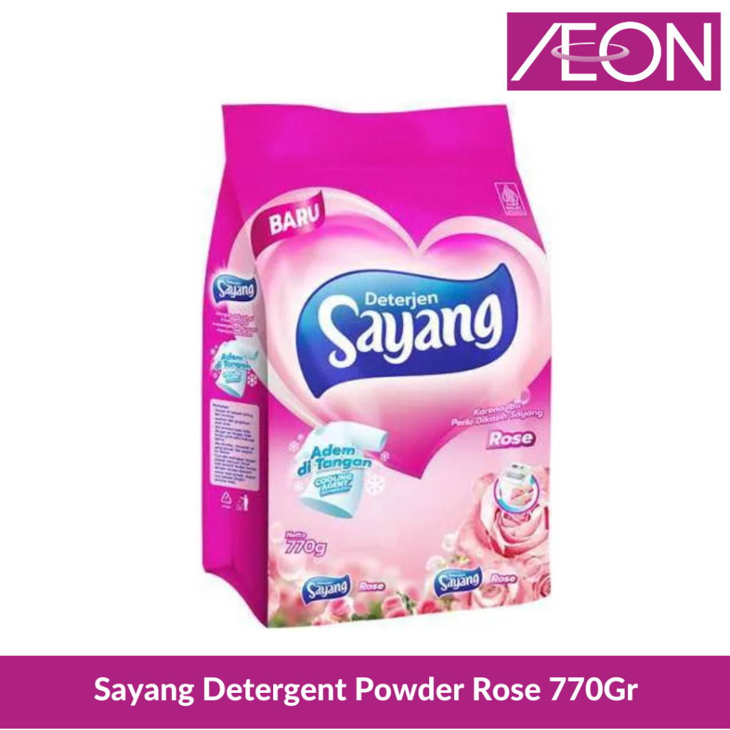 Jual Sayang Detergent Powder Rose 770G | Shopee Indonesia