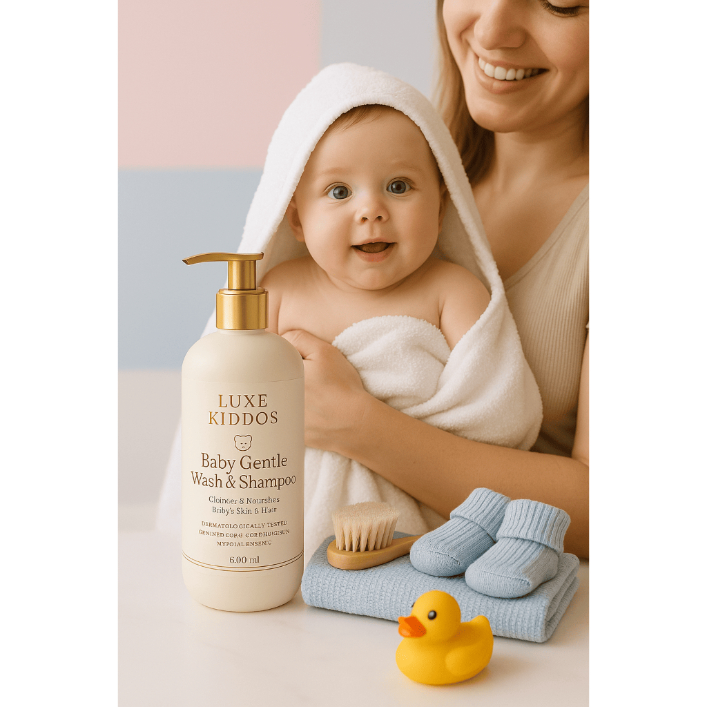 Jual Luxekiddos Baby Body Wash 500ml – Exclusive Family Size, Cocok ...
