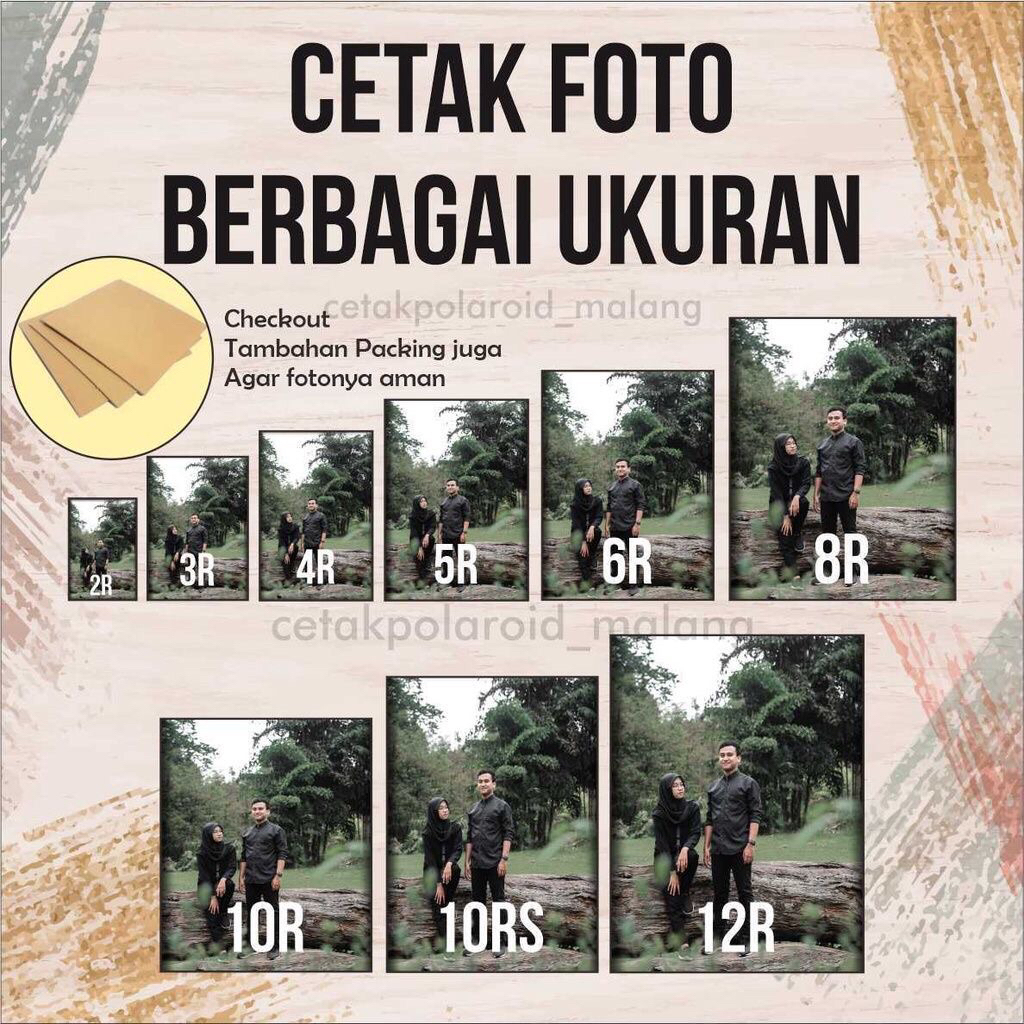 Jual Cetak Foto Saja / Foto 2R / 3R / 4R / 5R / 6R / 10R | Shopee Indonesia