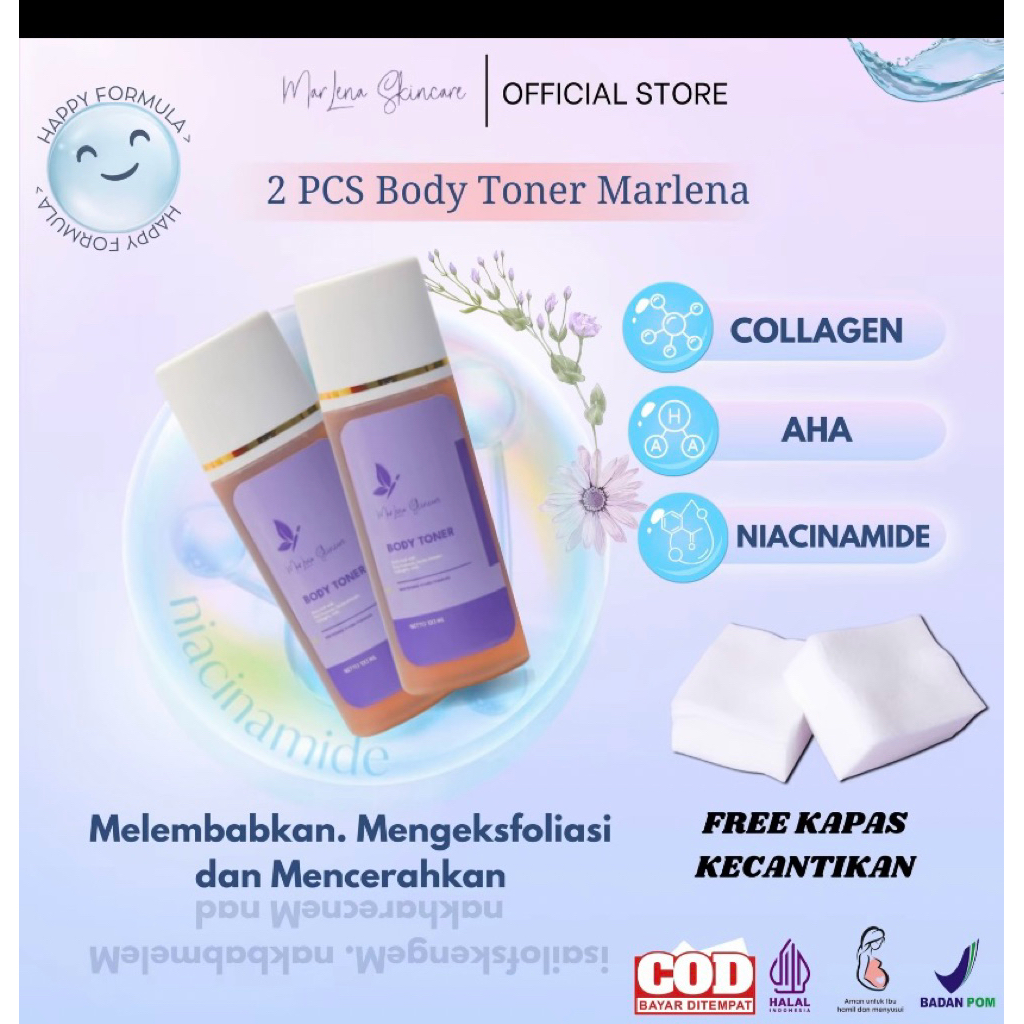 Jual Toner Marlena Bpom Terlengkap & Harga Terbaru Juni 2026 | Shopee ...