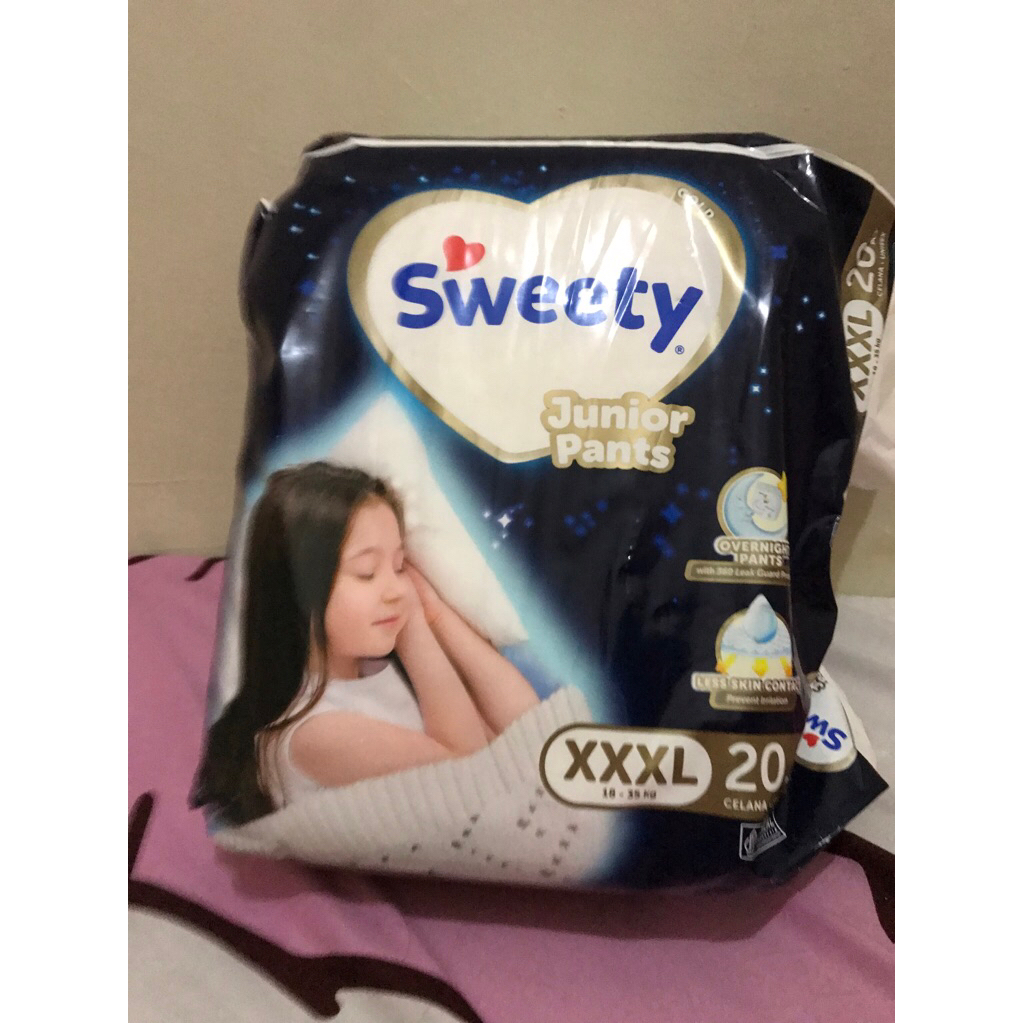 Jual Pampers Sweety XXXL (18-35 Kg) | Shopee Indonesia