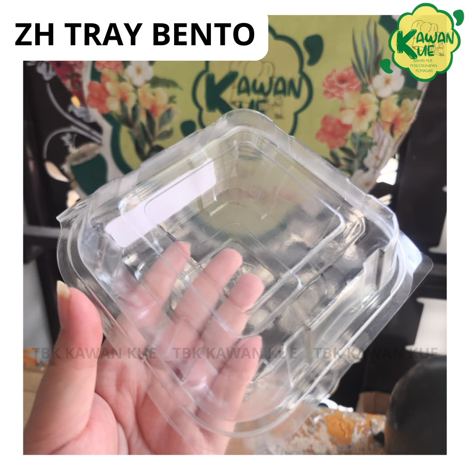 Jual Mika Tray Bento/Mika Bento Bening/Mika Dessert Isi 10 pcs | Shopee ...