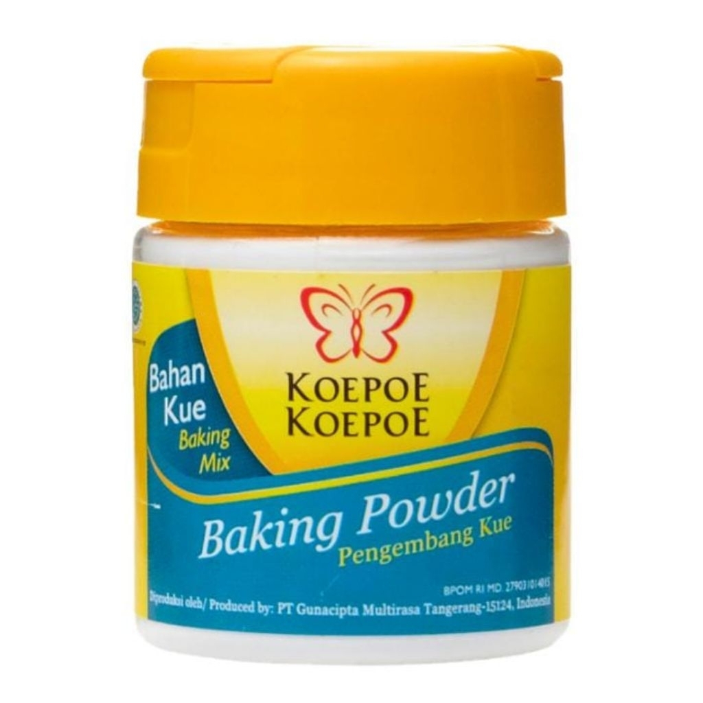 Jual Koepoe Koepoe Baking Powder Pengembang Kue 45 g | Shopee Indonesia