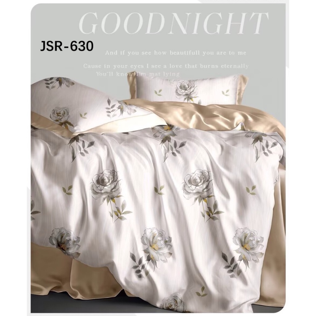 Jual sprei bahan katun jepang semi reactive kode JSR-630 motif bunga ...