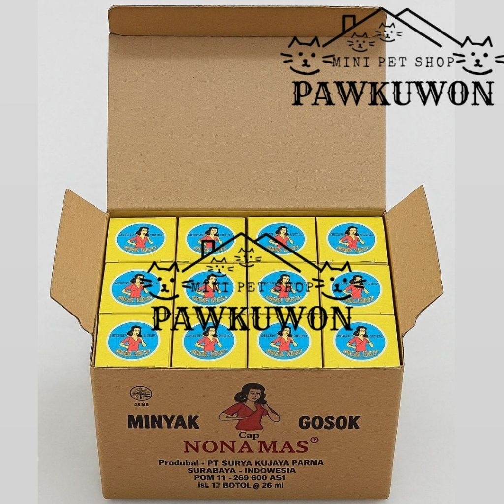 Jual Nona mas minyak gosok asli 100% langsung dari pabrik 1 dus isi ...