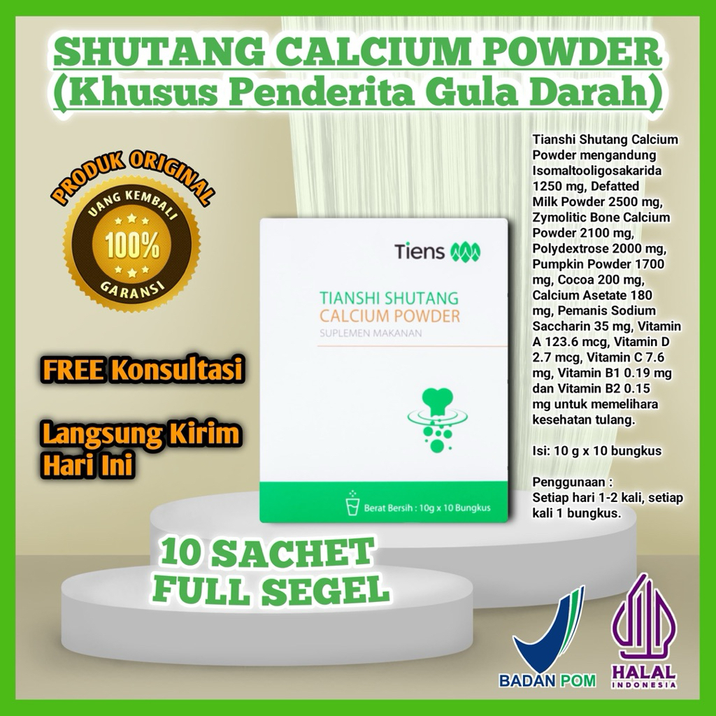 Jual Shutang Calcium Susu Labu China TCM | Shopee Indonesia