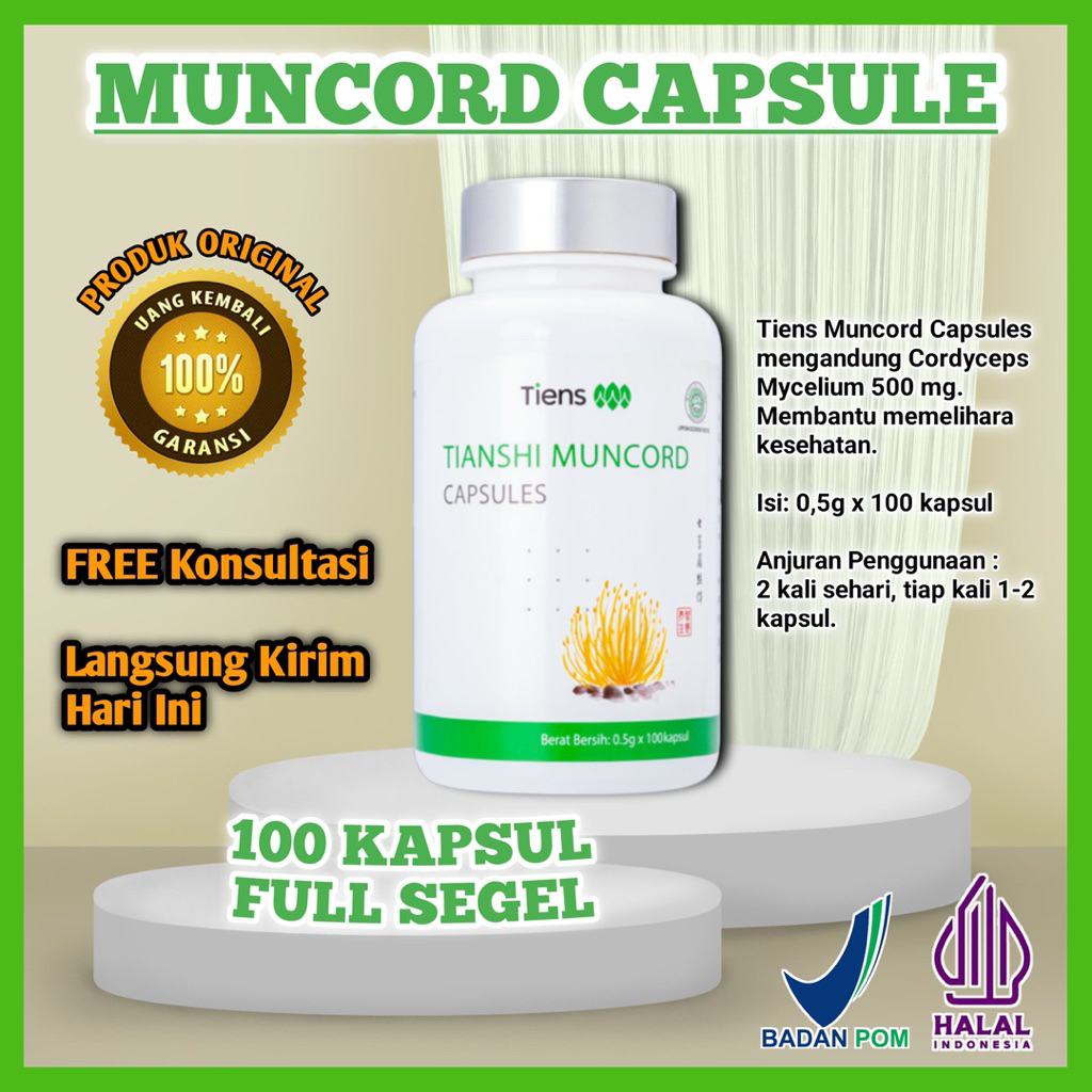 Jual Muncord Capsule Herbal Tiongkok TCM Vitamin China | Shopee Indonesia