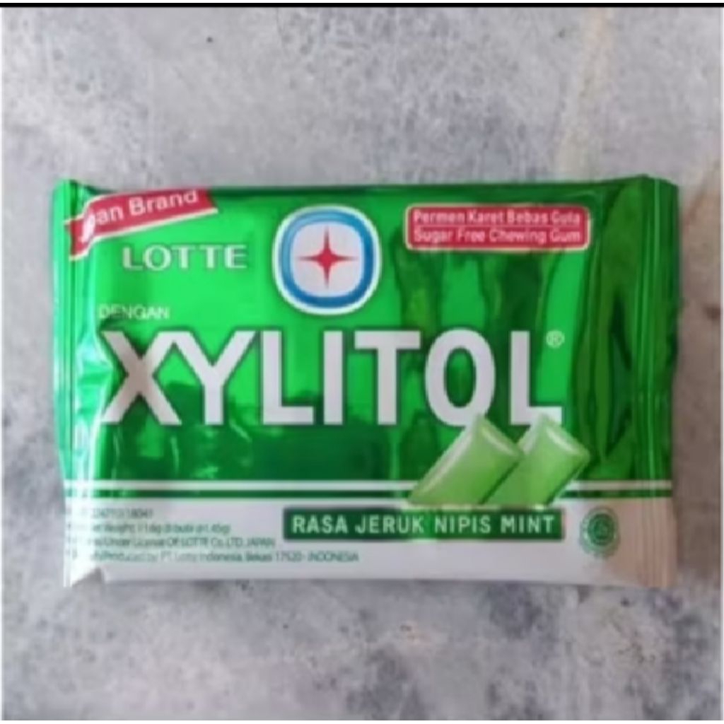 Jual Lotte Xylitol Blister Permen Karet Bebas Gula PENGIRIMAN 14 ...