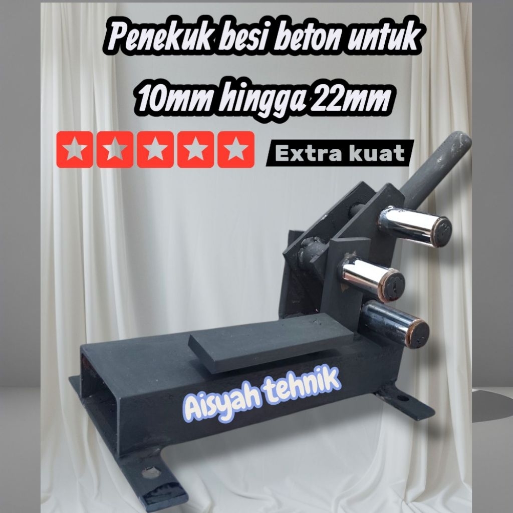 Jual Alat penekuk besi pembengkok besi beton manual khusus besi 10mm ...