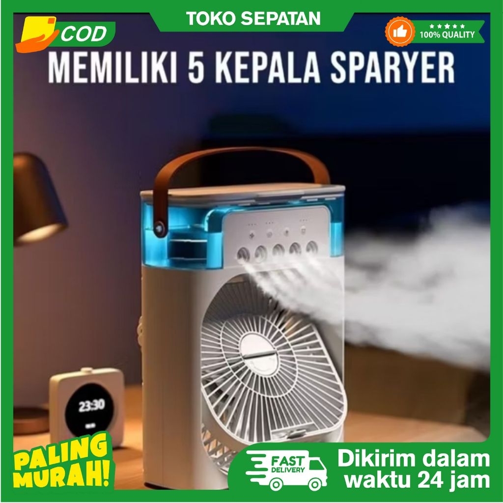 Jual Kipas Angin AC Mini Air Cooler Fan Humidifier | Shopee Indonesia