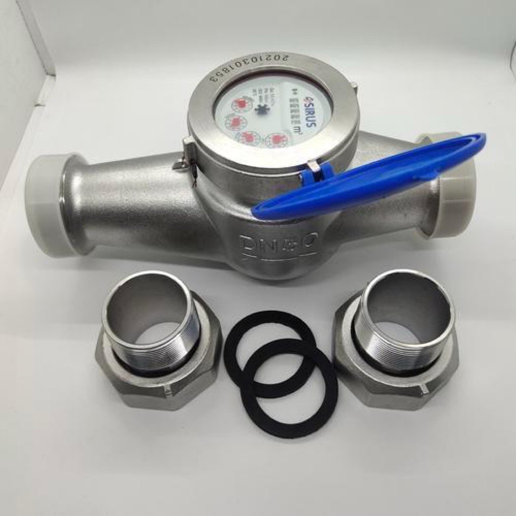 Jual Water meter sirus 1 inch ss 304 / Flow meter air stainles steel ...