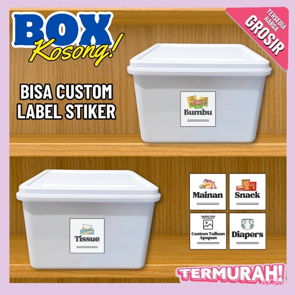 Jual Box Kosong | Box Hampers Parcel Murah | Wadah Es Krim Kosong 8 ...