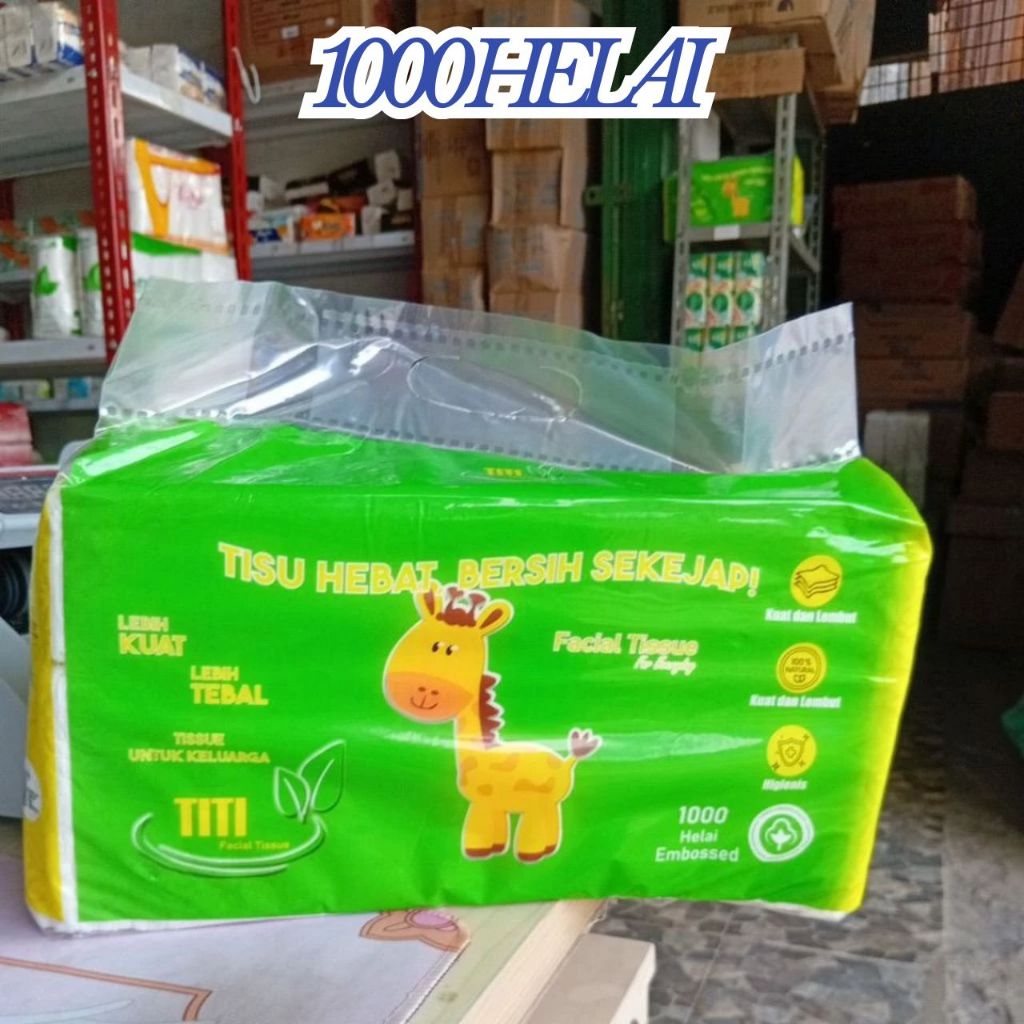 Jual Tisu Titi 1000 Helai Tissue Wajah | Shopee Indonesia