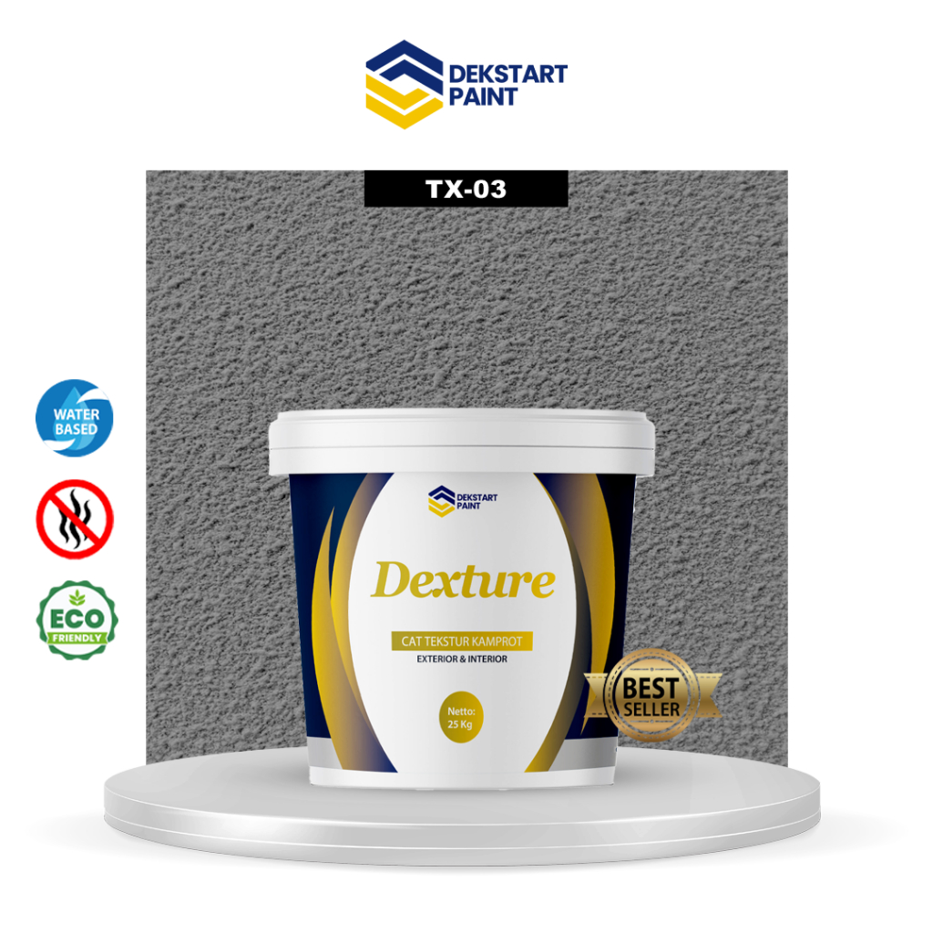 Jual Ct Tekstur Pasir Dinding Kamprot Ukuran 25 Kg INTERIOR EXTERIOR ...