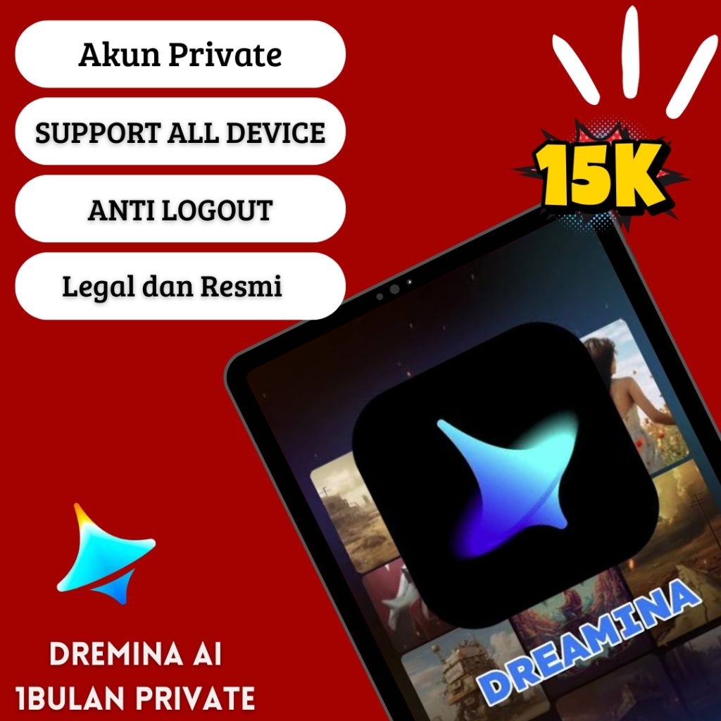 Jual DREMINA AI TEXT TO VIDEO/PHOTO 250 CRED | Shopee Indonesia