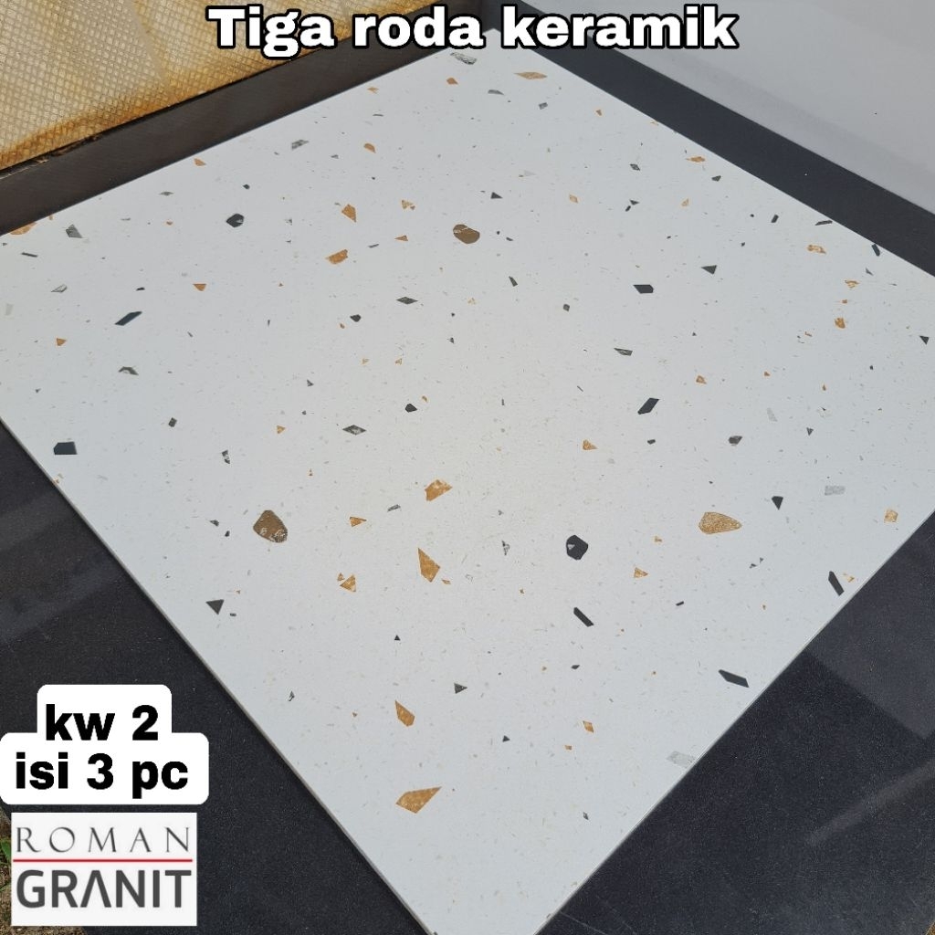 Jual granit roman dvancouver bone 60/60/granit terasso/teraso/granit ...