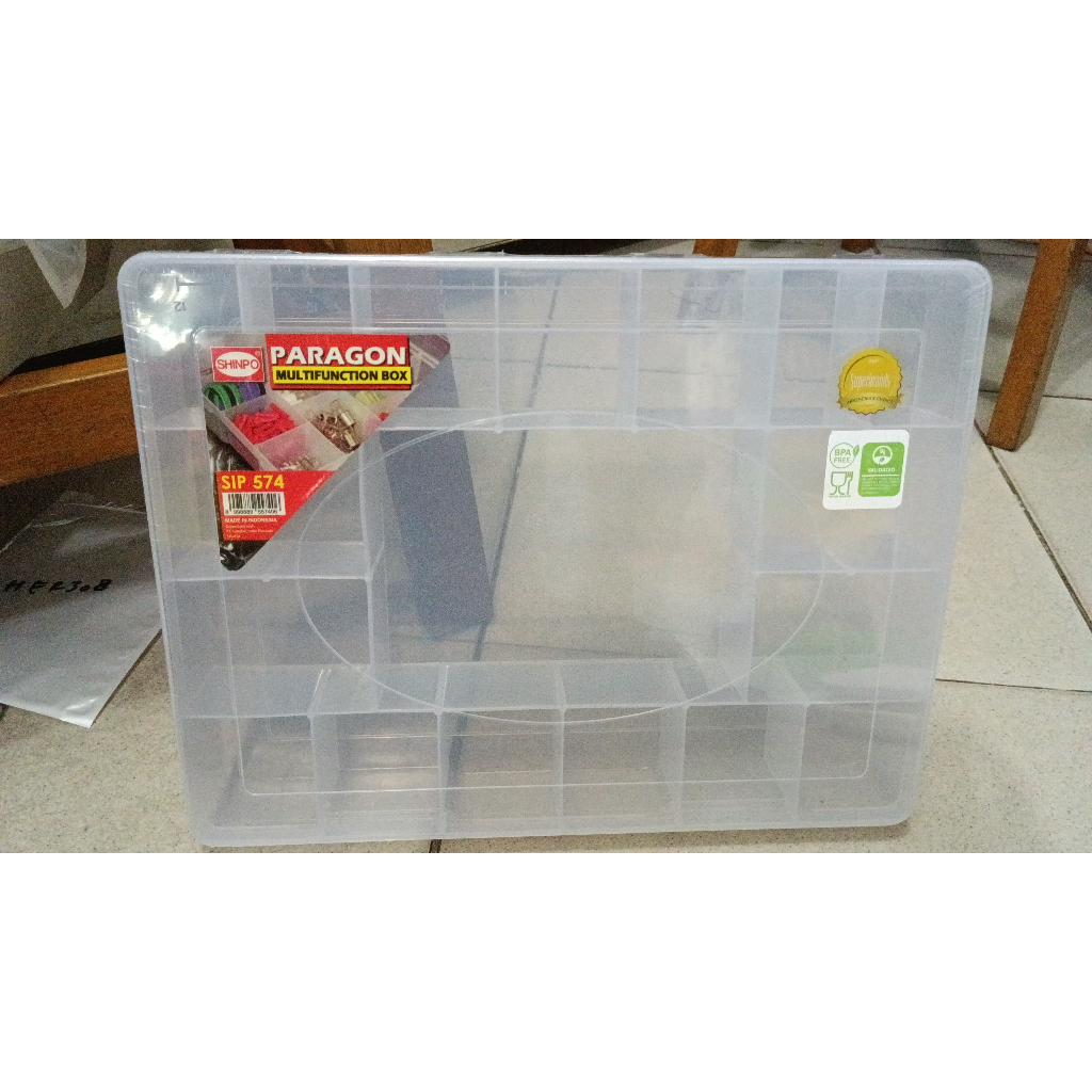 Jual 8520 kotak komponen component container box 18sekat 18 sekat ...