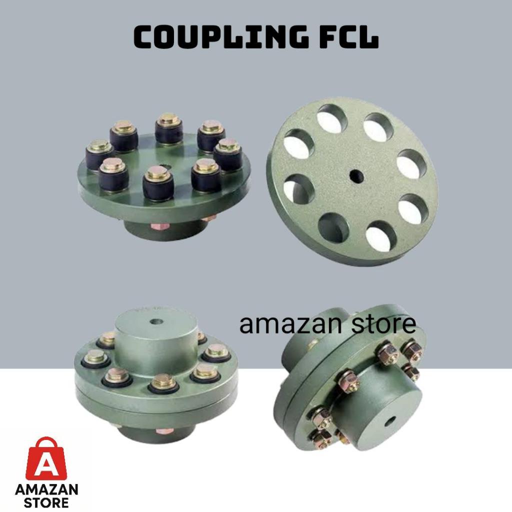 Jual Coupling FCL 180 / Flexible Couple with BoltNut Rubber FCL 180 ...