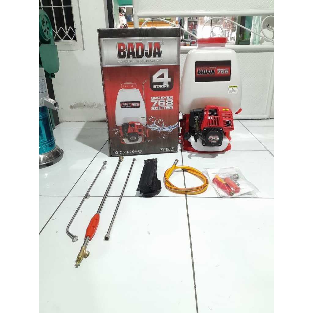 Jual Mesin Semprot Hama Knapsack Sprayer Badja 768 4 TAK 20 LITER ...