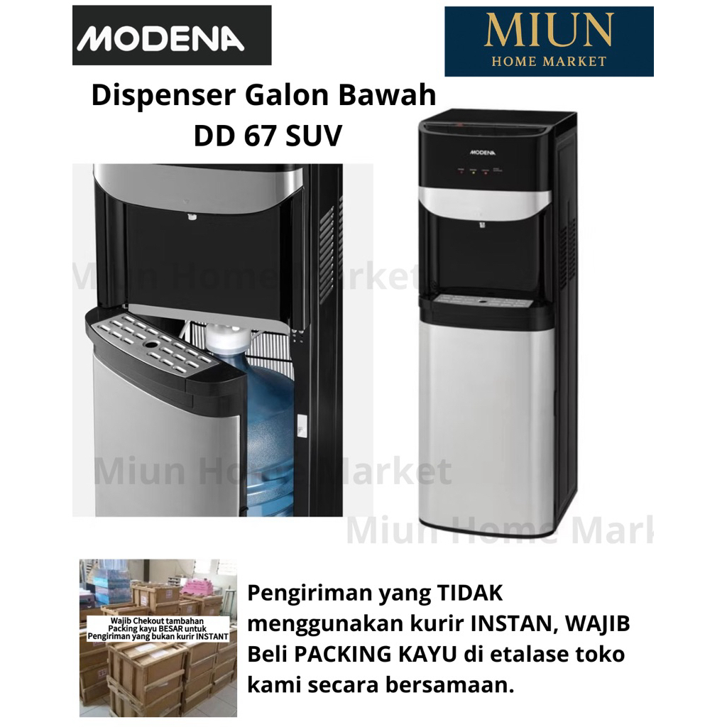 Jual Dispenser galon bawah Modena DD 67 SUV | Shopee Indonesia