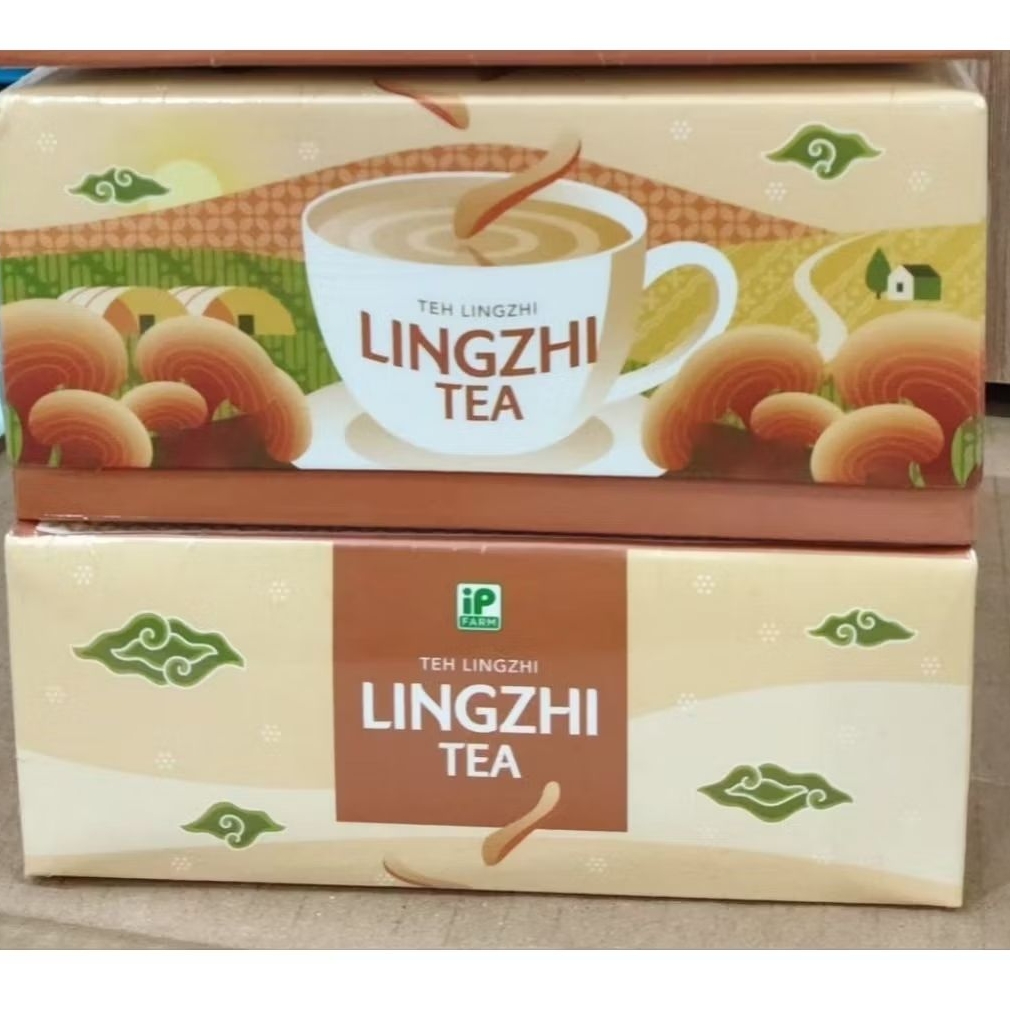 Jual Teh Lingzhi Ling Zhi tea 10's per box | Shopee Indonesia