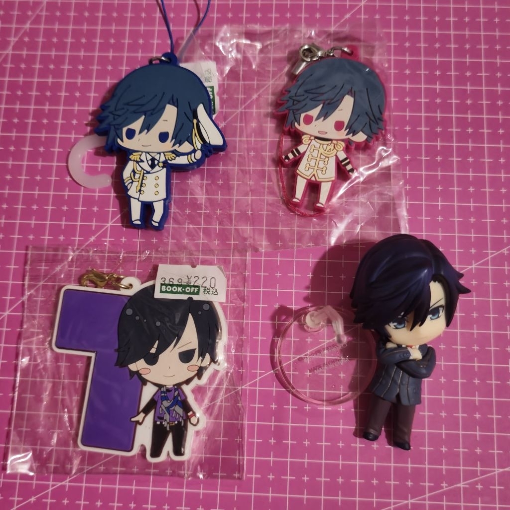 Jual ichinose tokiya utapri uta no prince sama gantungan kunci rubber ...