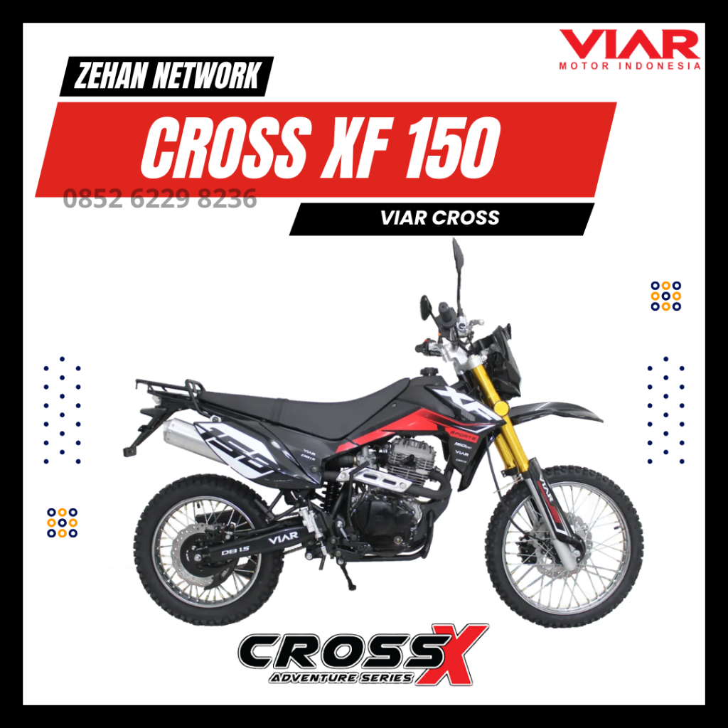 Jual CROSS XF 150 VIAR BERGARANSI BARU NEW | Shopee Indonesia