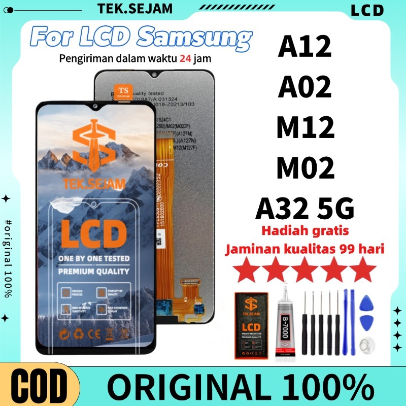 Jual Lcd Samsung A12 /A02 M02 M12 A127F A32 5G High Color Gamut ...