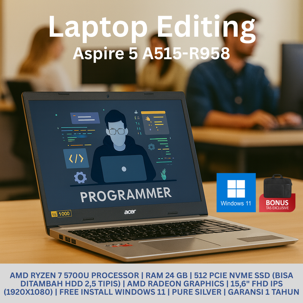 Jual Laptop Editing, Kinerja Tinggi, Desain Yang Menawan - AMD Ryzen 7 ...