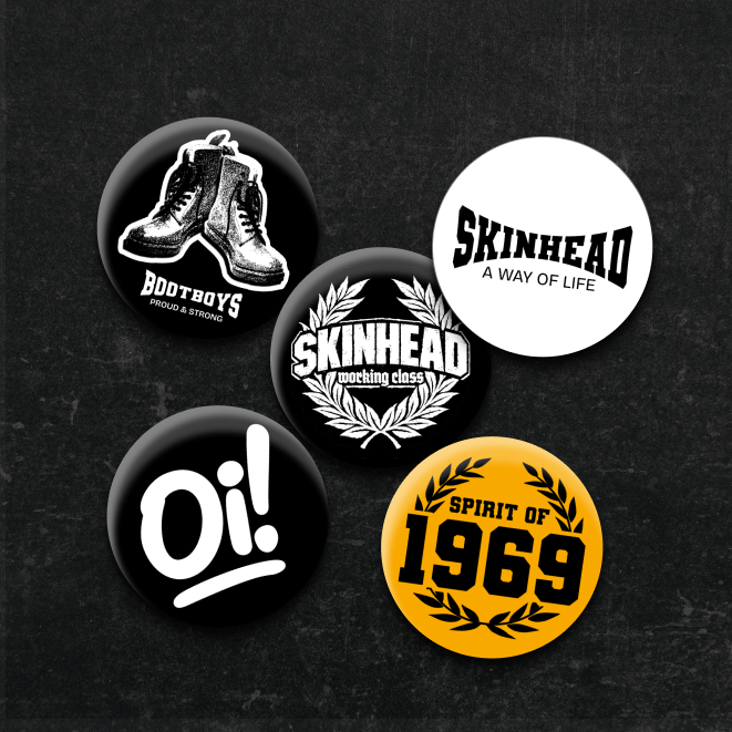 Jual Pin Band Skinhead Punk Working Class SHARP | Shopee Indonesia